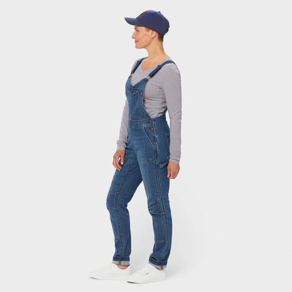 Women's Double Flex Work Denim Overalls | Duluth Trading Company