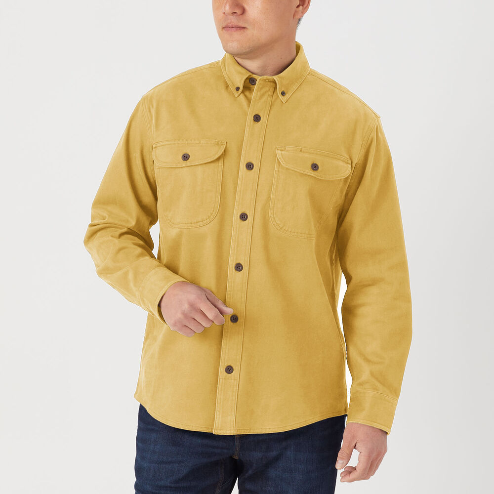 Men's Free Swingin' Moleskin Relaxed Fit Shirt | Duluth Trading Company
