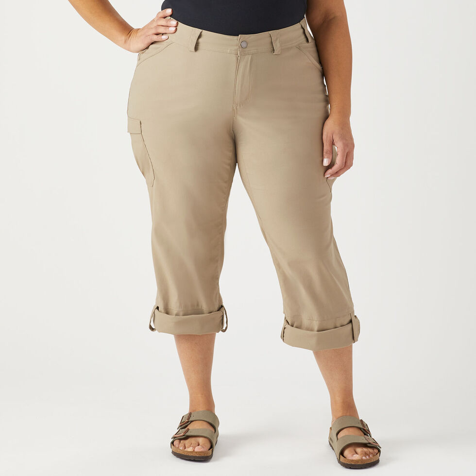 Women's Plus Dry on the Fly Bootcut Pants Original Snap Closure ...