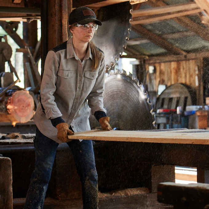 Women's Workwear Button Down Shirt | Duluth Trading Company