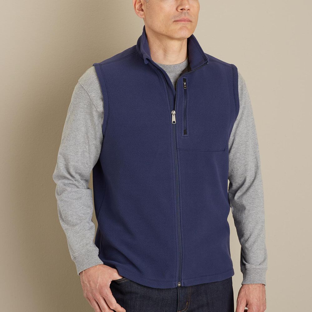 Men's Silver Bay Fleece Full Zip Vest | Duluth Trading Company