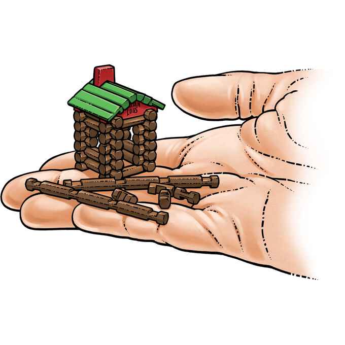 World's Smallest Lincoln Logs | Duluth Trading Company