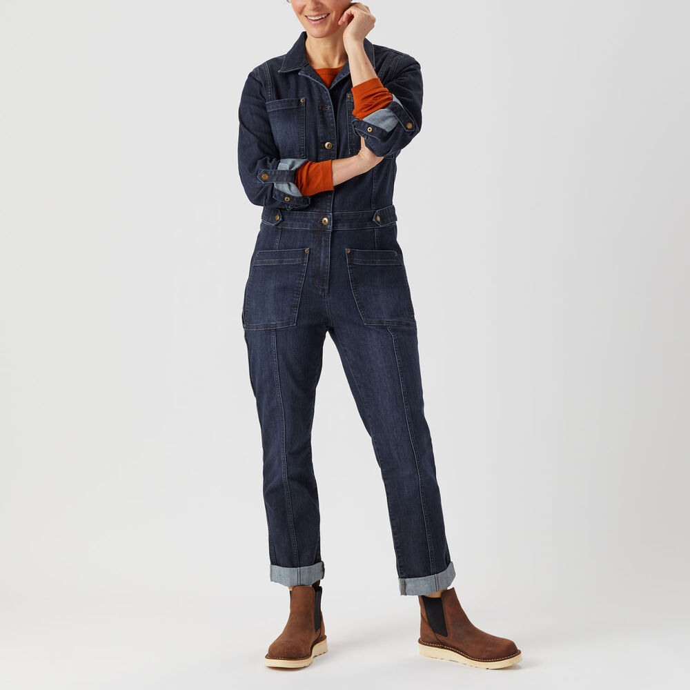 Women's Double Flex Denim Coverall | Duluth Trading Company