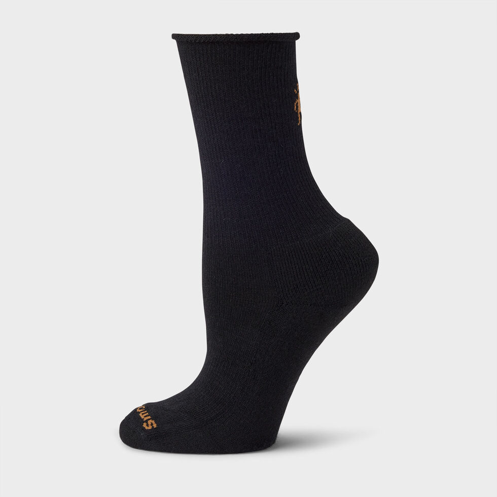 smartwool crew socks black
