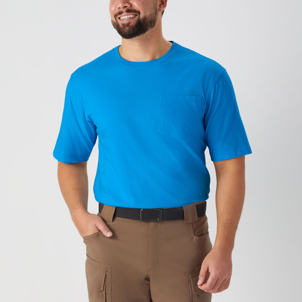 Men's Longtail T Short Sleeve Shirt With Pocket | Duluth Trading Company