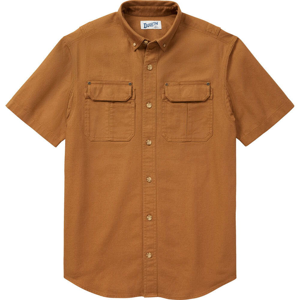 Men’s Free Swingin’ Fire Hose Short Sleeve Shirt | Duluth Trading Company