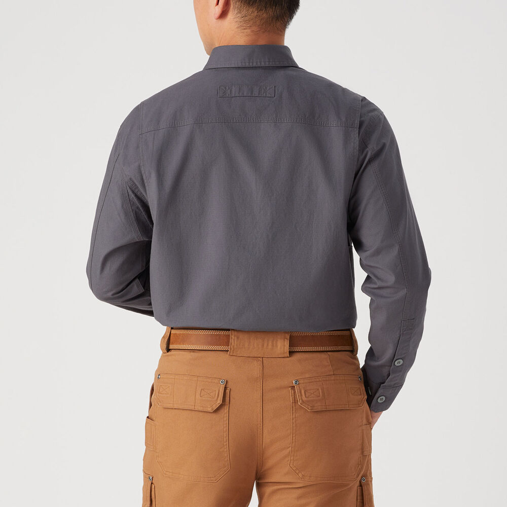 Men's Demo Crew Relaxed Fit Long Sleeve Work Shirt | Duluth Trading Company