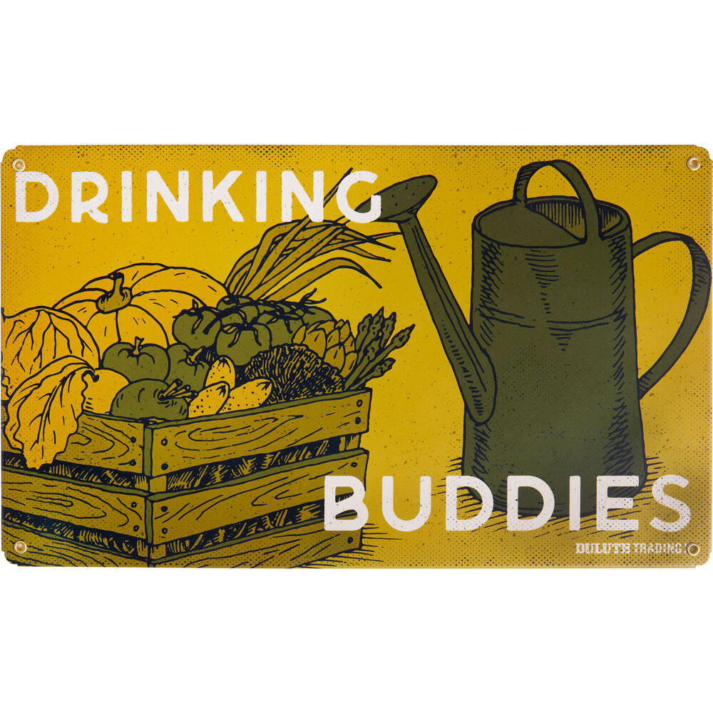 Drinking Buddies Garden Sign | Duluth Trading Company