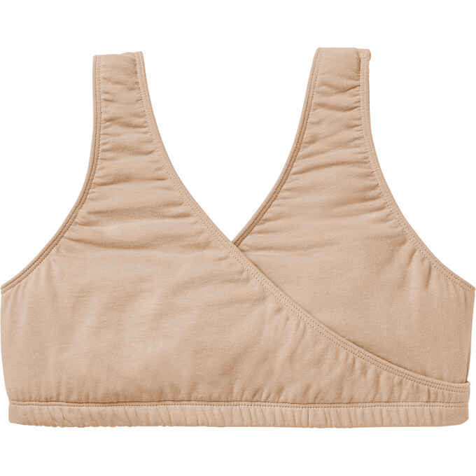 Women's Free Range Organic Cotton Crisscross Bralette | Duluth Trading ...