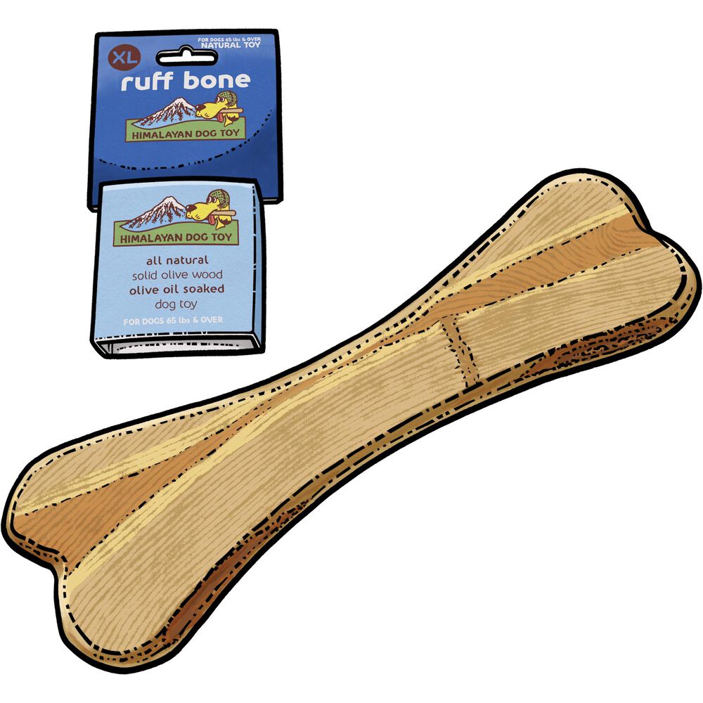 Ruff Bone Olive Wood Dog Chew | Duluth Trading Company