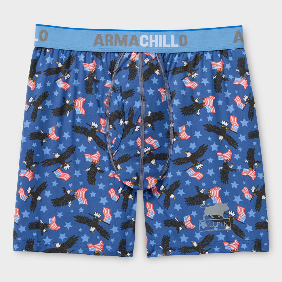 Men's Armachillo Cooling Pattern Bullpen Boxer Briefs | Duluth Trading ...