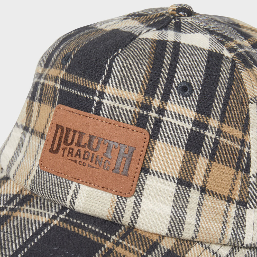 Men's Burly Flannel Ball Cap | Duluth Trading Company