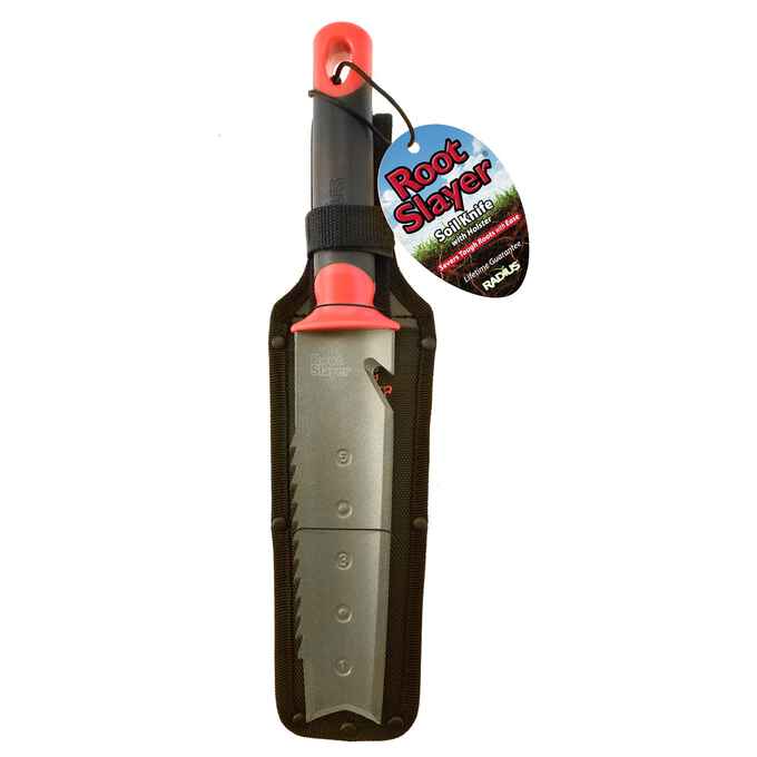 Root Slayer Soil Knife with Holster | Duluth Trading Company