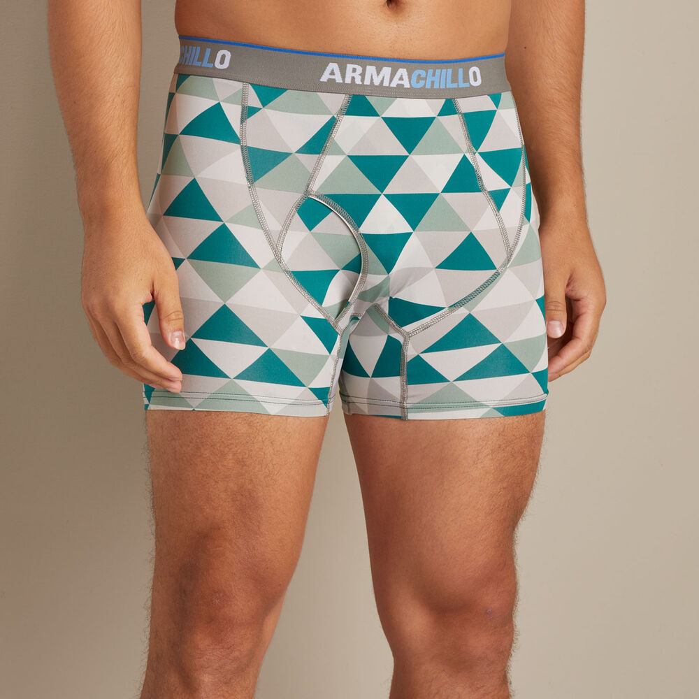 Men's Armachillo Cooling Pattern Short Boxer Briefs | Duluth Trading ...