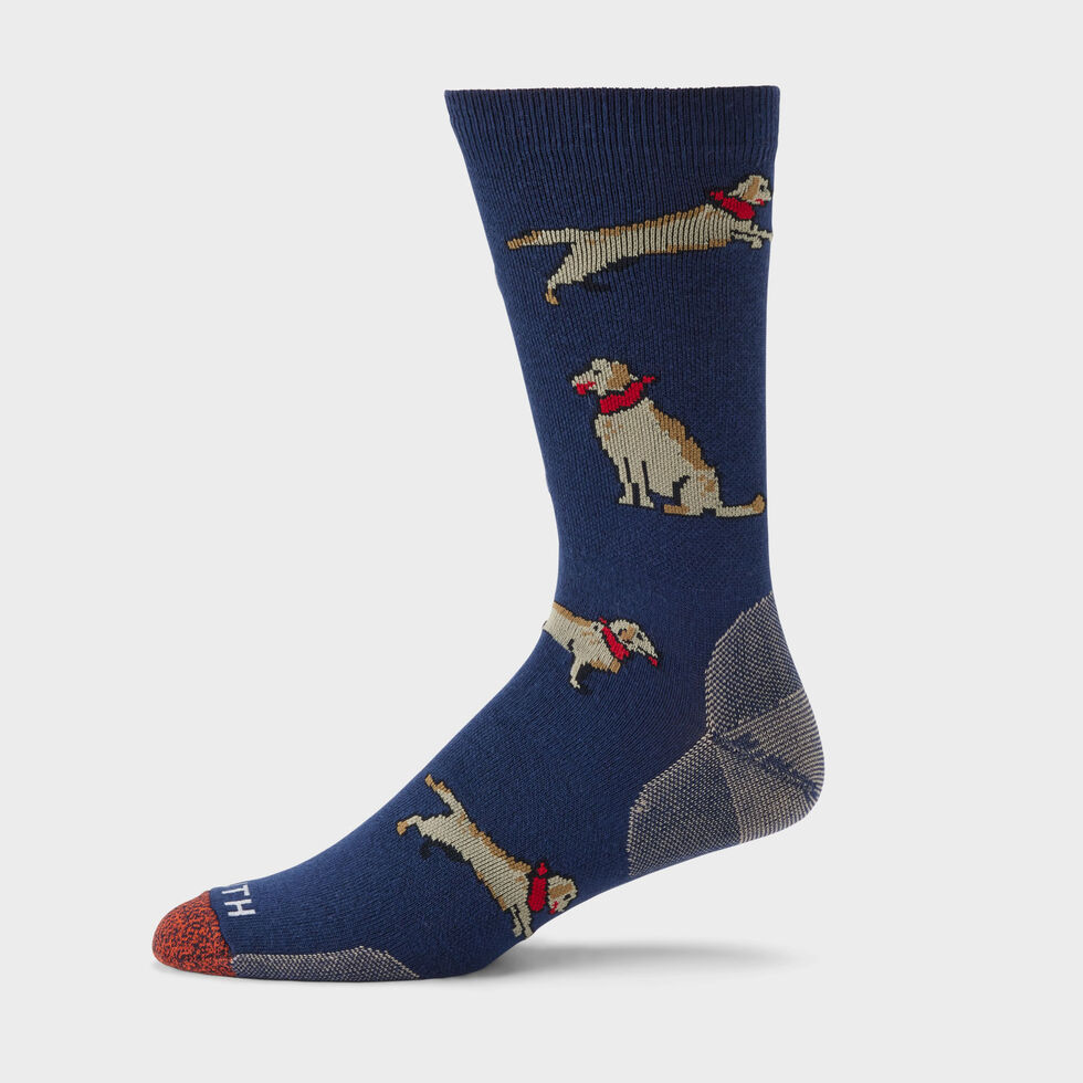 Men‘s Stay-Put Lightweight Crew Socks | Duluth Trading Company