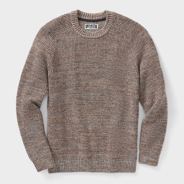Men’s Burly Retirement Crew Waffle Sweater | Duluth Trading Company