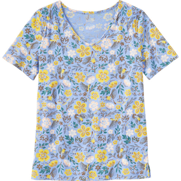 Women's Lightweight Longtail T Smocked Shirt | Duluth Trading Company