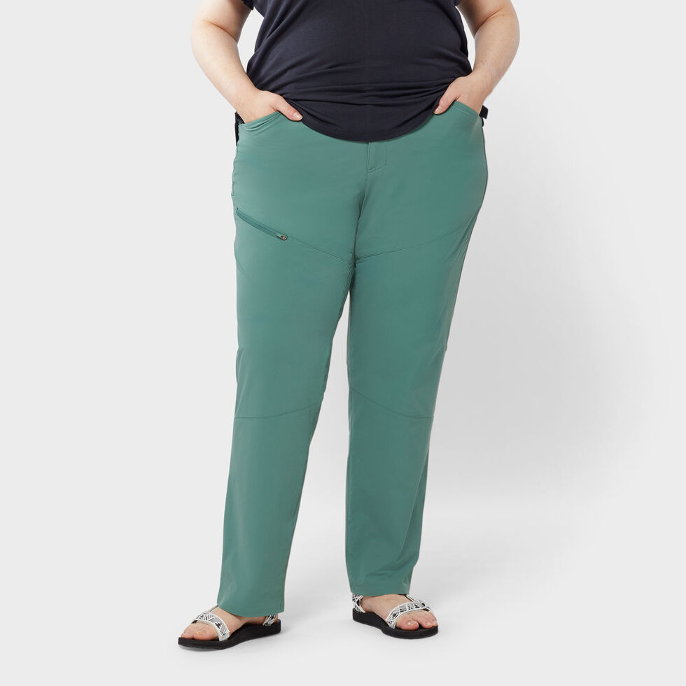 Women’s Plus AKHG Roadless Slim Leg Pants | Duluth Trading Company