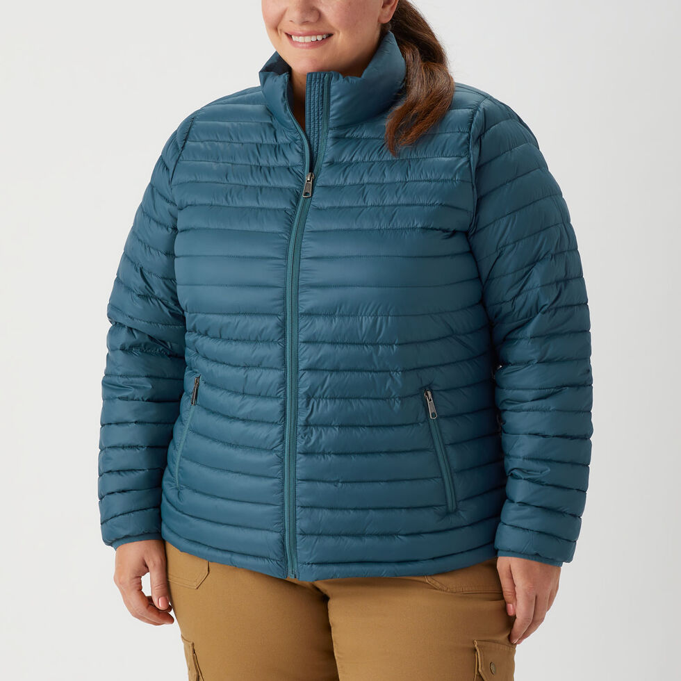 Women's Plus Grab Puffer Jacket | Duluth Trading Company