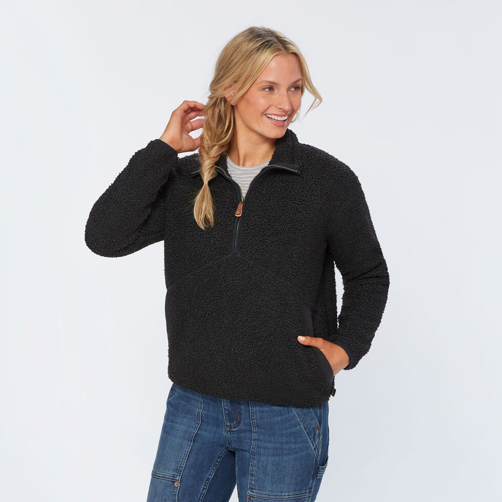 fleece pullovers womens