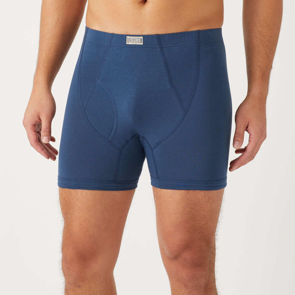 Men's Free Range Cotton Short Boxer Briefs | Duluth Trading Company