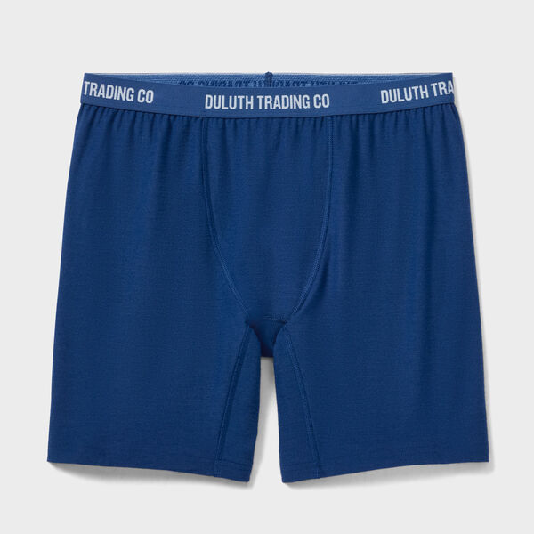 Women’s Wickerino Wool Long Boxer Briefs | Duluth Trading Company
