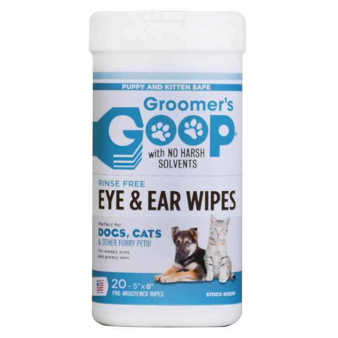 Goop Pet Eye & Ear Wipes | Duluth Trading Company