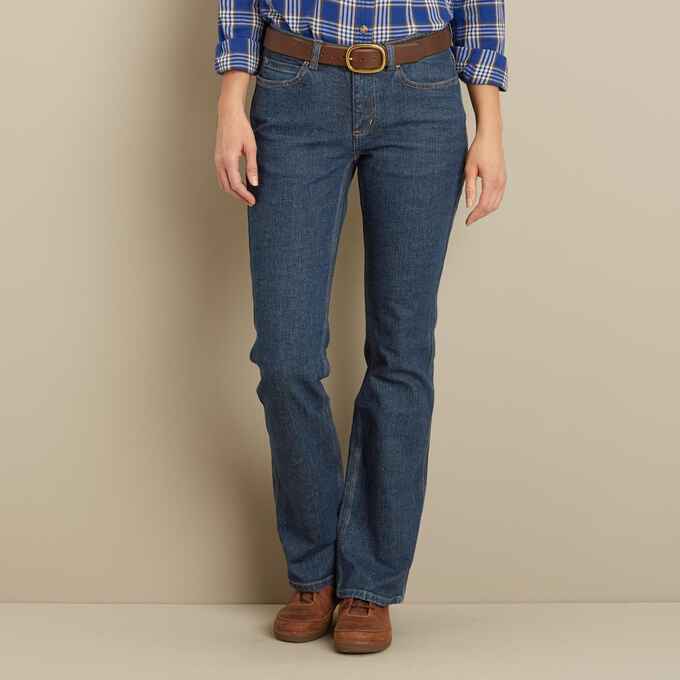 Women's DuluthFlex Work Bootcut Jeans | Duluth Trading Company