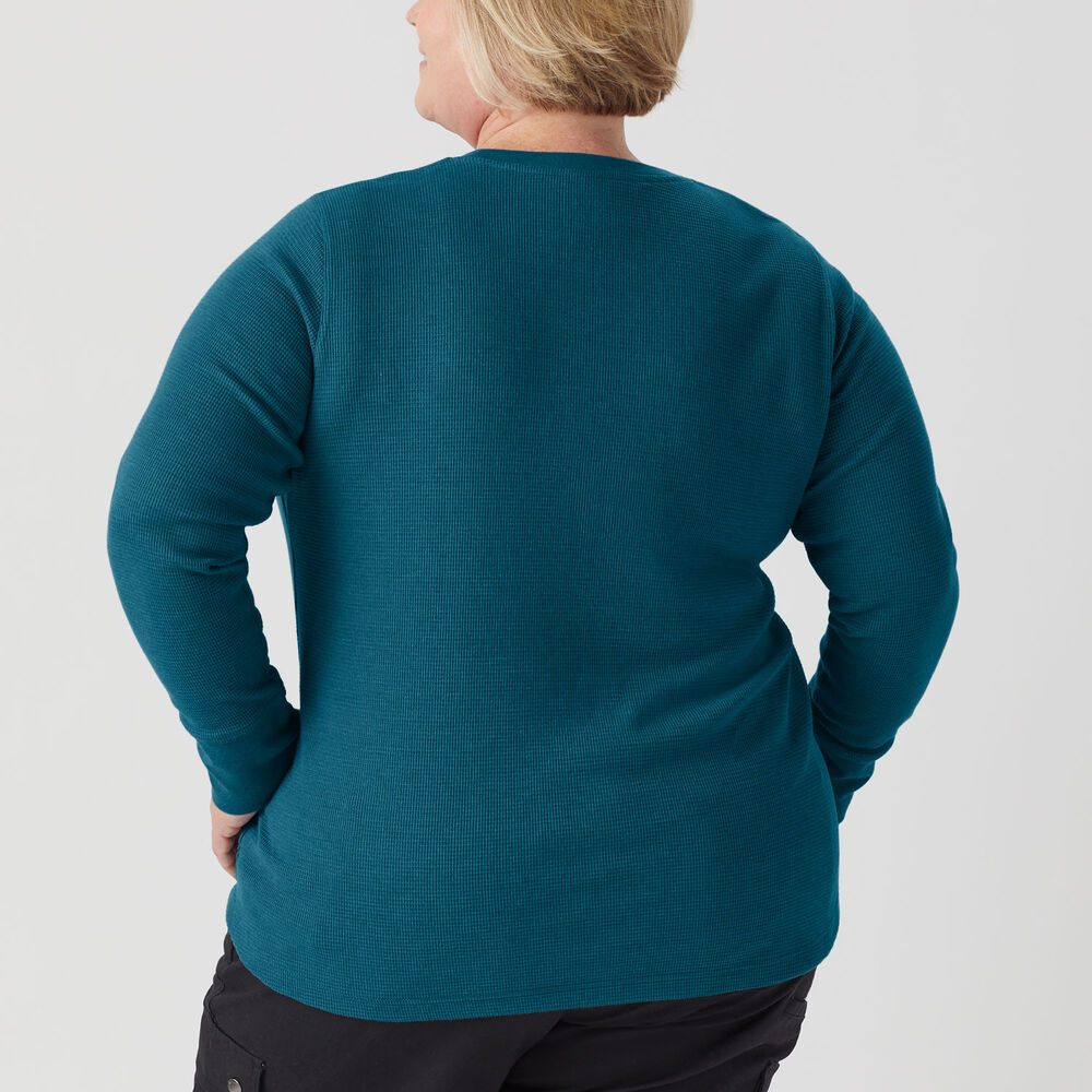 Women's Plus Burly Thermal Waffle Crew | Duluth Trading Company