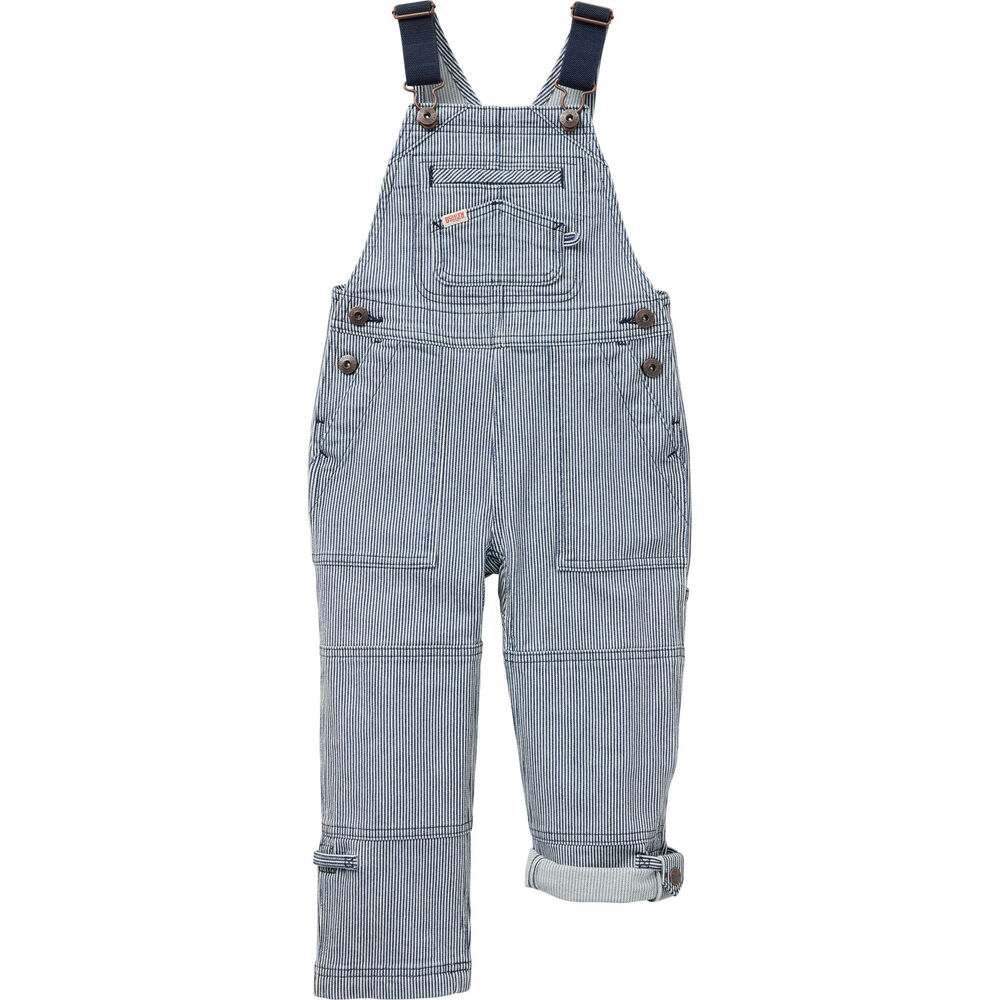 Kids’ Rootstock Railroad Stripe Overalls | Duluth Trading Company