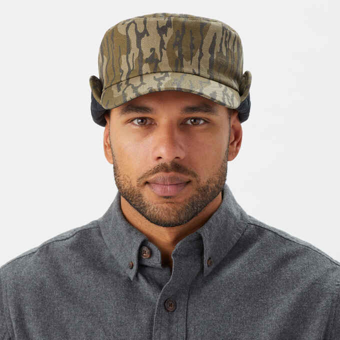 Men’s Superior Fire Hose Mossy Oak Earflap Hat | Duluth Trading Company