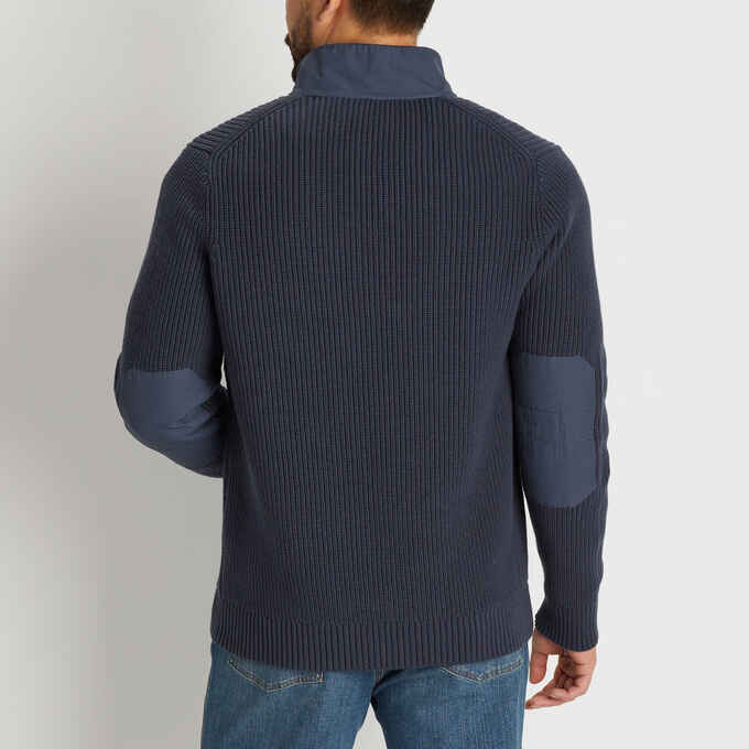 Brigadier Button Mock Sweater | Duluth Trading Company