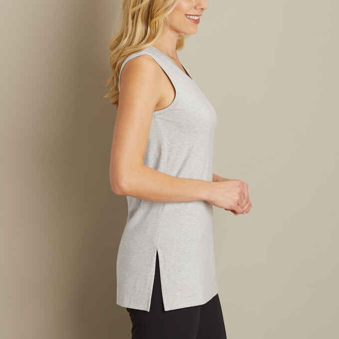 Women's Pima Cotton Willow Knit Tunic Tank | Duluth Trading Company
