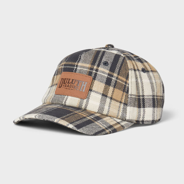 Men's Burly Flannel Ball Cap | Duluth Trading Company