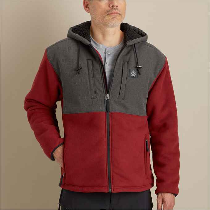 Men's Alaskan Hardgear Bear Hide Hooded Jacket | Duluth Trading Company