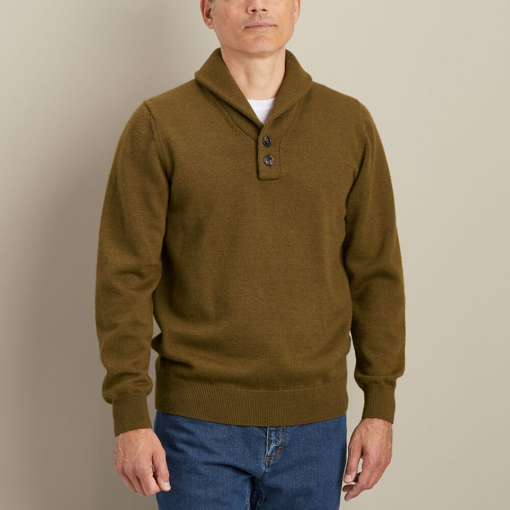 Men’s Torpedoman’s Wool Crew Neck Sweater | Duluth Trading Company