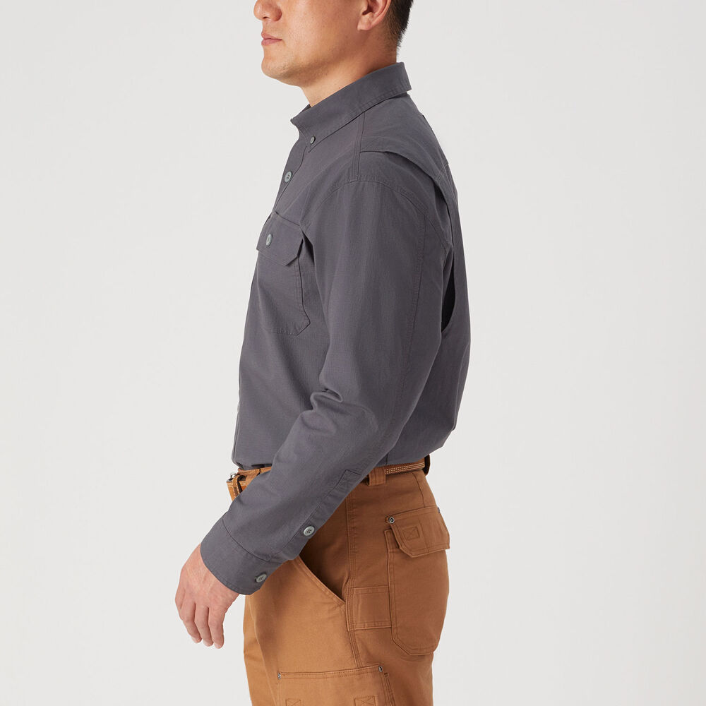 Men's Demo Crew Relaxed Fit Long Sleeve Work Shirt | Duluth Trading Company
