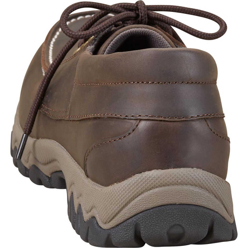 Men's Wild Boar Leather Oxford | Duluth Trading Company
