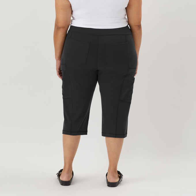 Women's Plus NoGA Namastash Capris | Duluth Trading Company