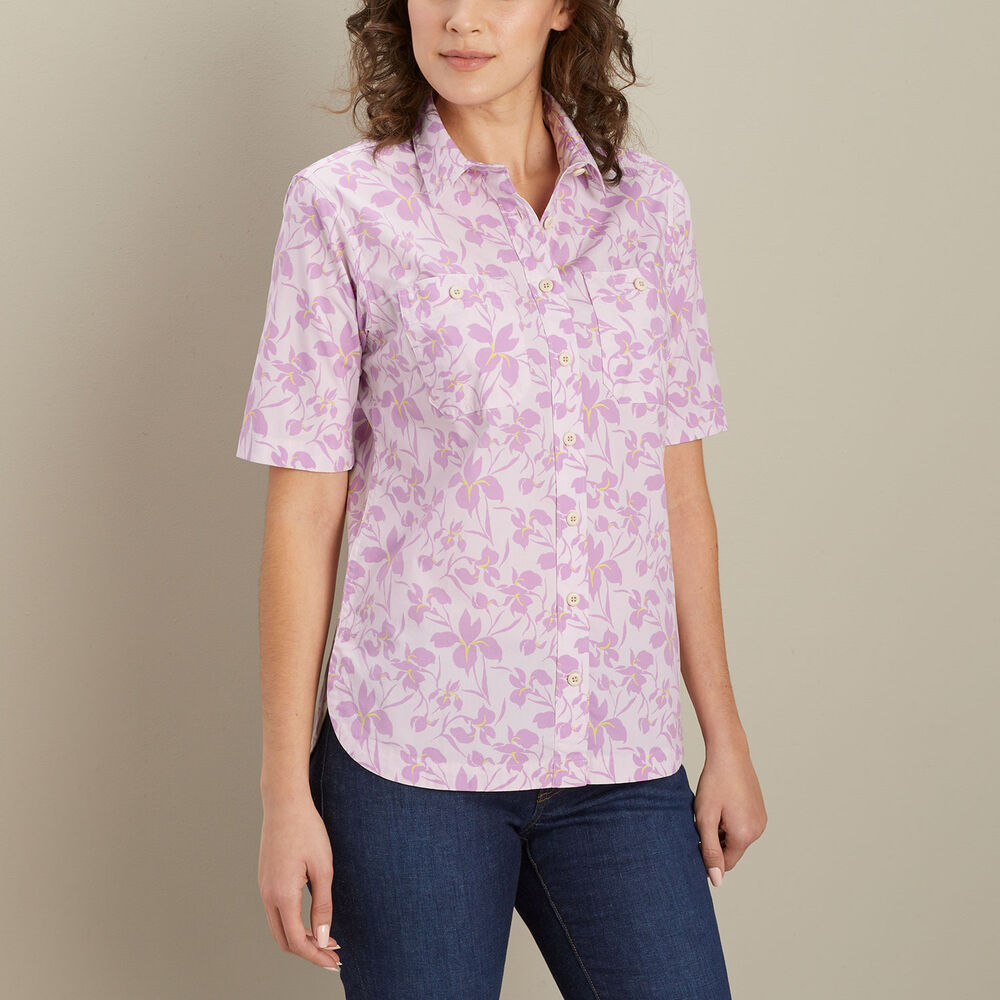 Women's Printmaker Poplin Elbow Sleeve Shirt | Duluth Trading Company