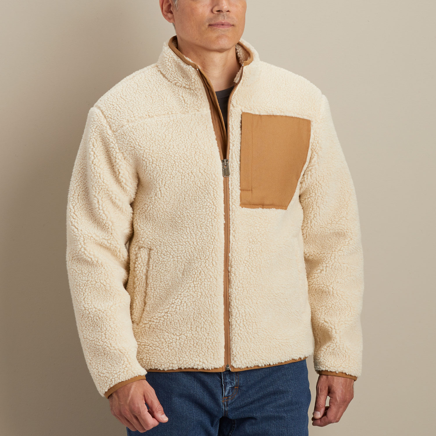 Men's Burly Sherpa Jacket | Duluth Trading Company