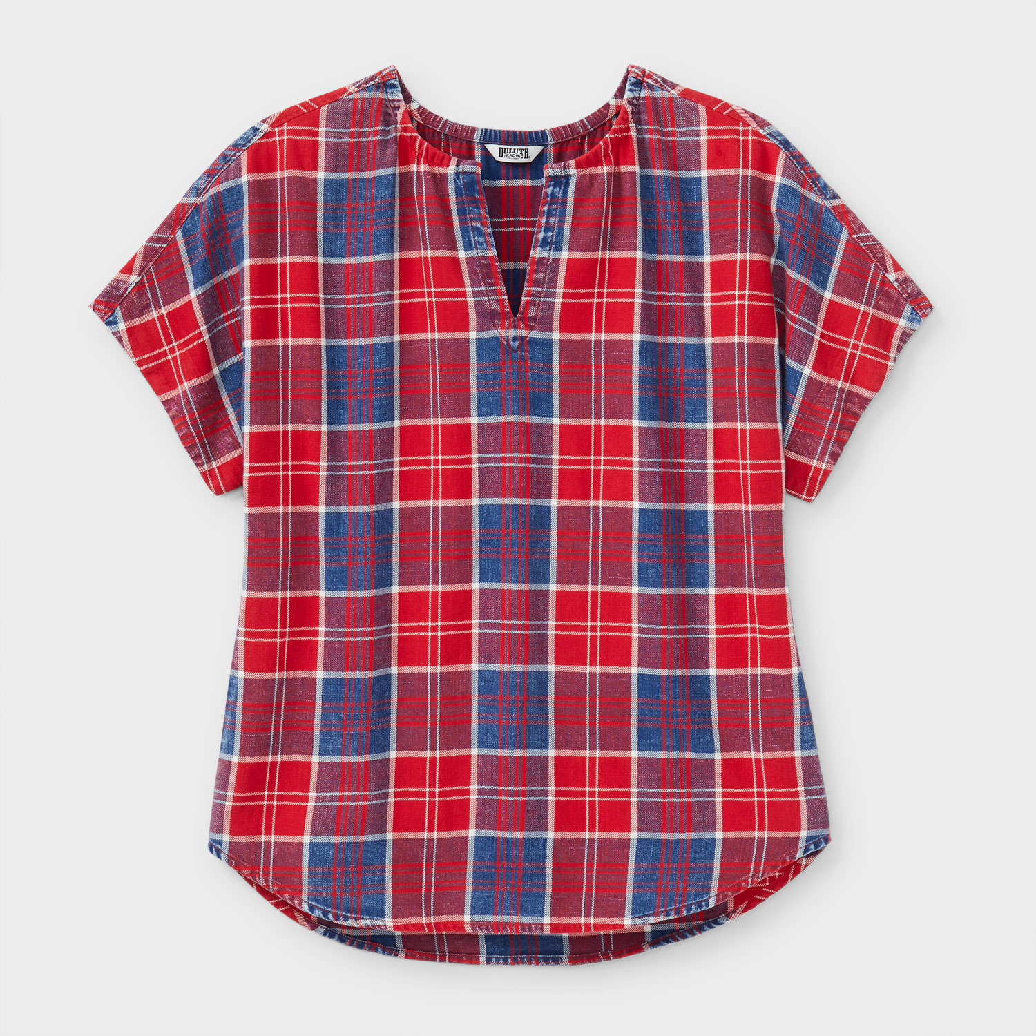 Women's Indigo Twill SS Shirt | Duluth Trading Company