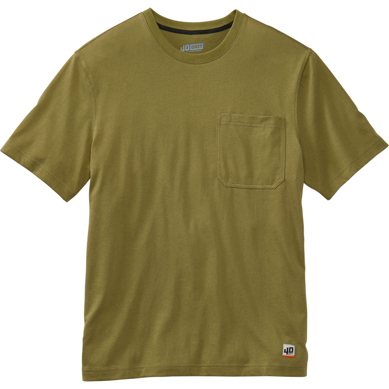 Men's 40 Grit Standard Work Short Sleeve T-Shirt with Pocket | Duluth ...