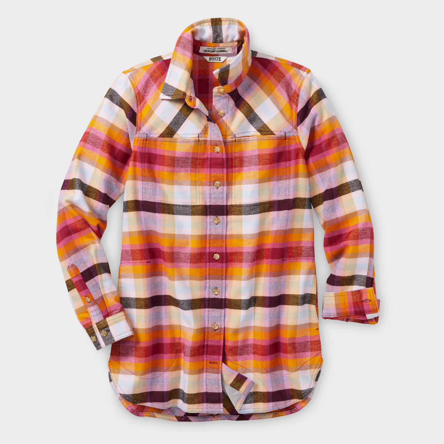 Women's Plus Folklore Flannel Tunic | Duluth Trading Company