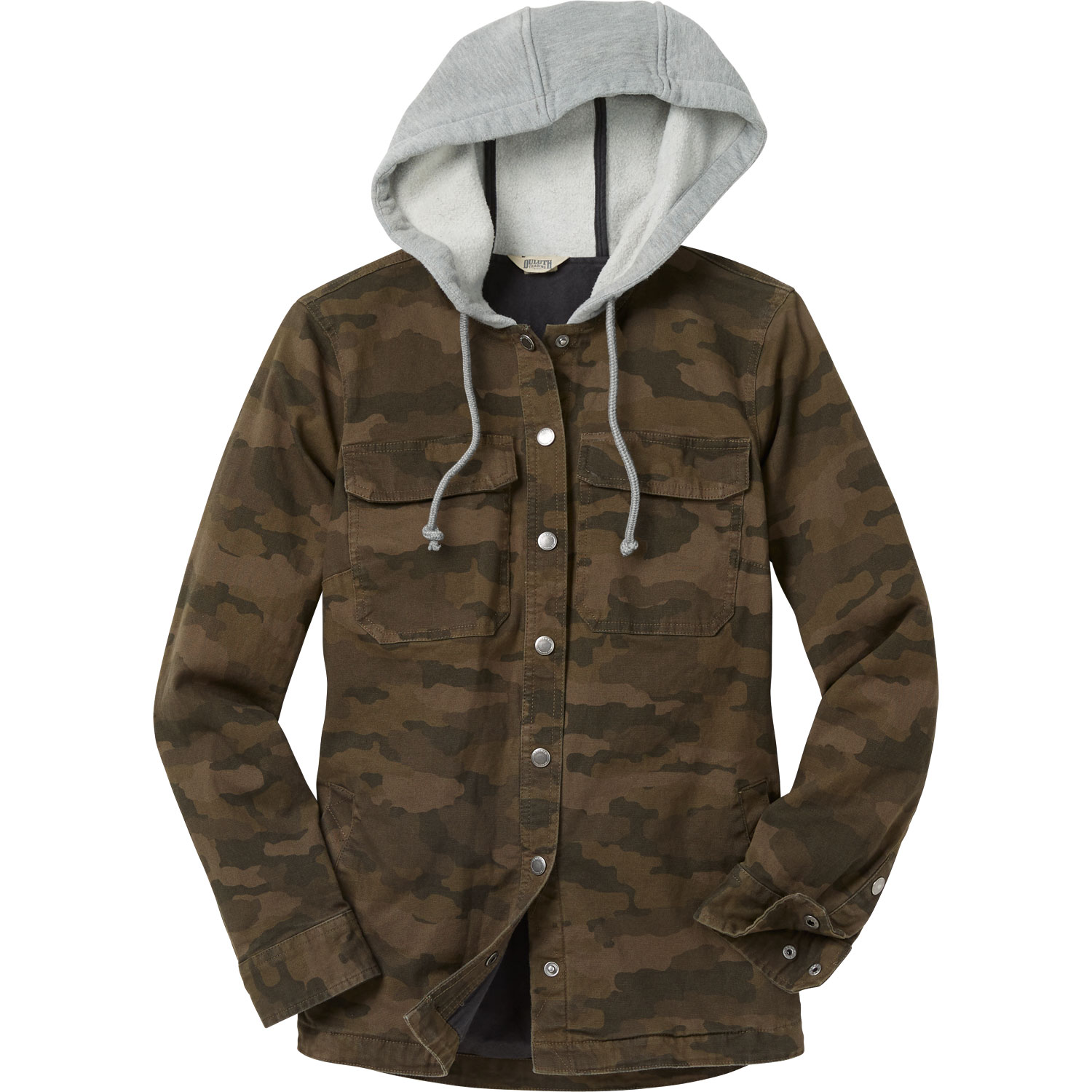 Women's DuluthFlex Fire Hose Lined Hooded Shirt Jac | Duluth Trading ...