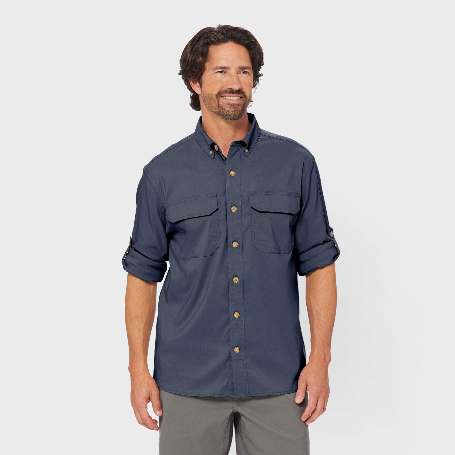 Men’s DuluthFlex Dry on the Fly Standard Fit Long Sleeve shirt | Duluth ...