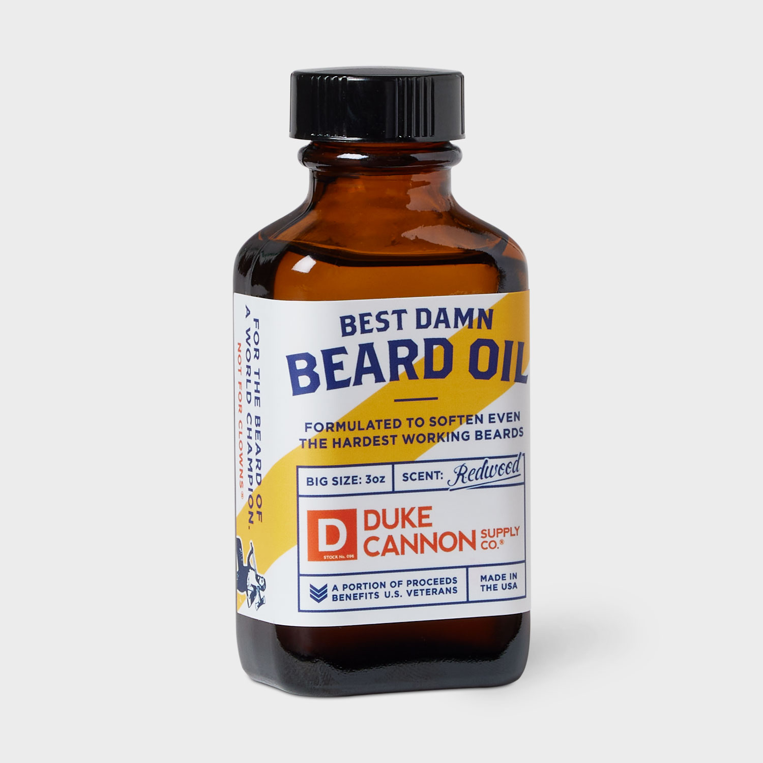 Duke Cannon Best Damn Beard Oil | Duluth Trading Company