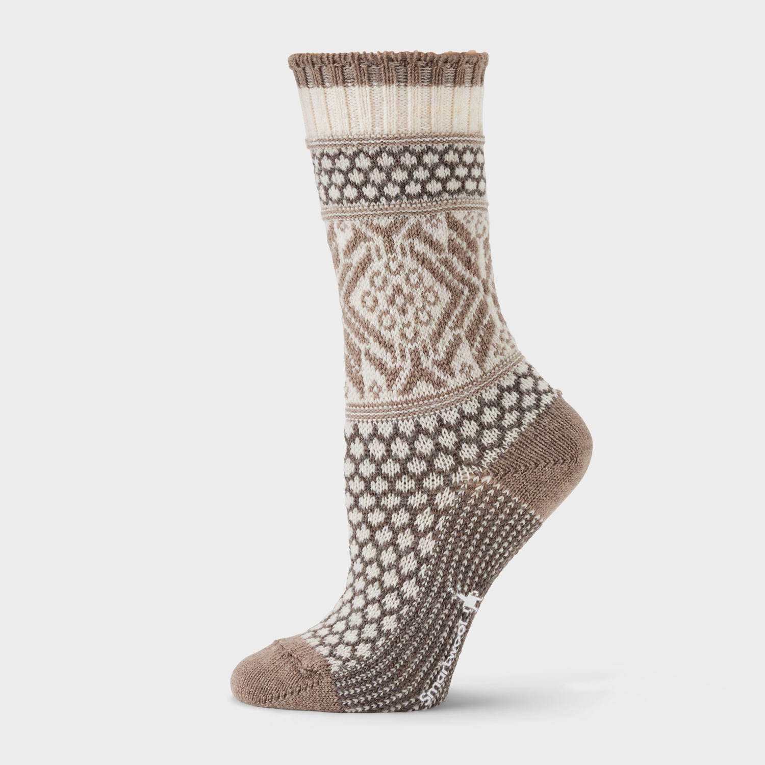 Women's Smartwool Popcorn Pattern Crew Socks | Duluth Trading Company