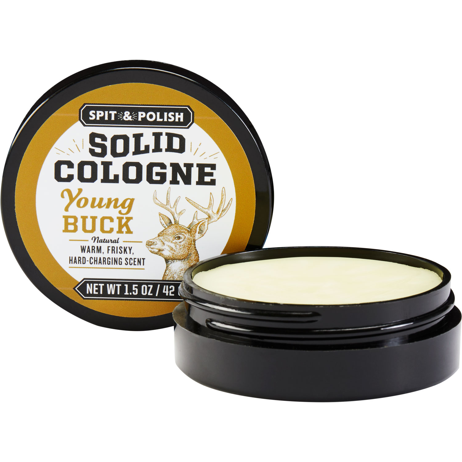 Spit & Polish Young Buck Solid Cologne | Duluth Trading Company