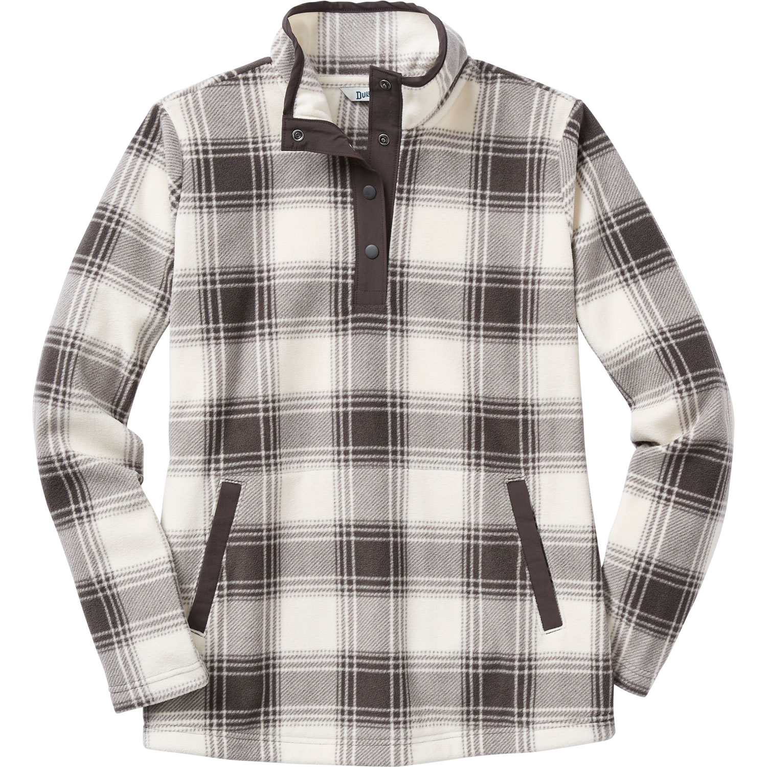 Women's Doubleback Printed Fleece Pullover | Duluth Trading Company